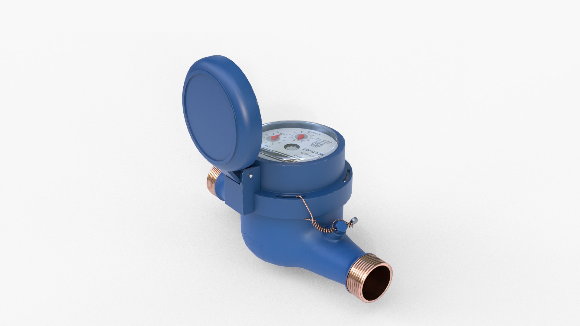 Water Meter 3D Model - TurboSquid 2203738