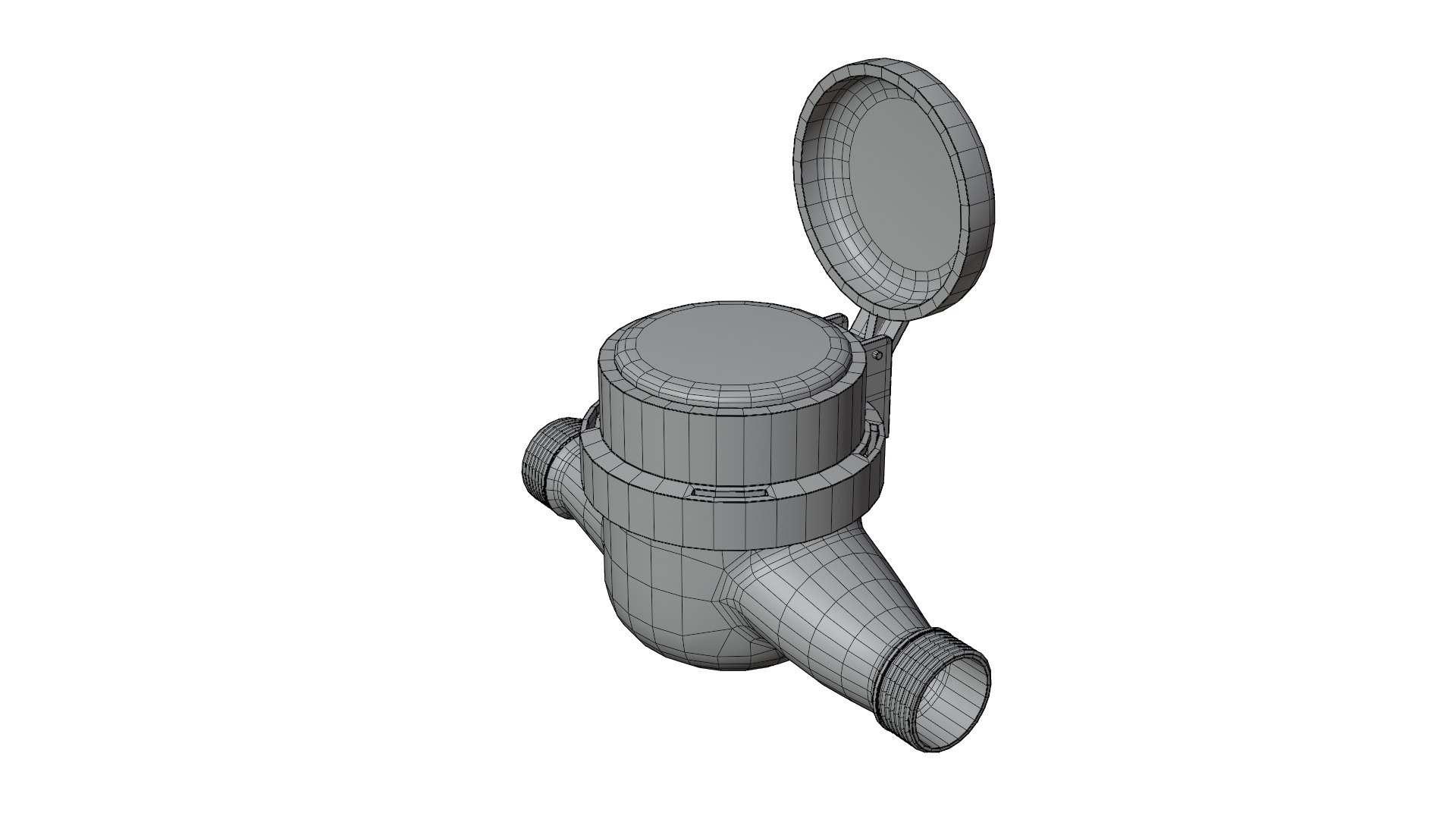 Water Meter 3D Model - TurboSquid 2203738
