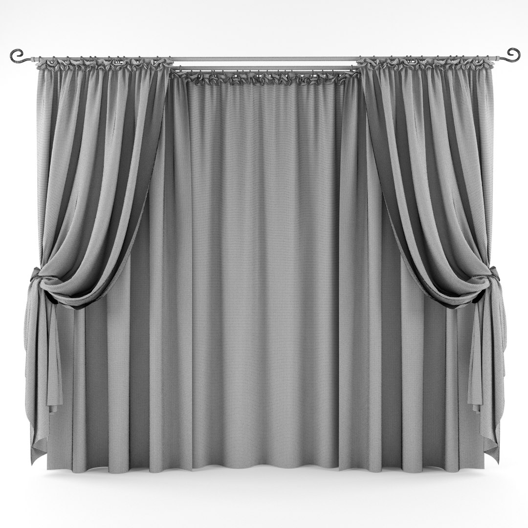 curtain classic obj