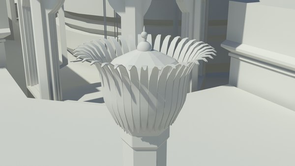 타지 마할 3D 모델 - TurboSquid 678698