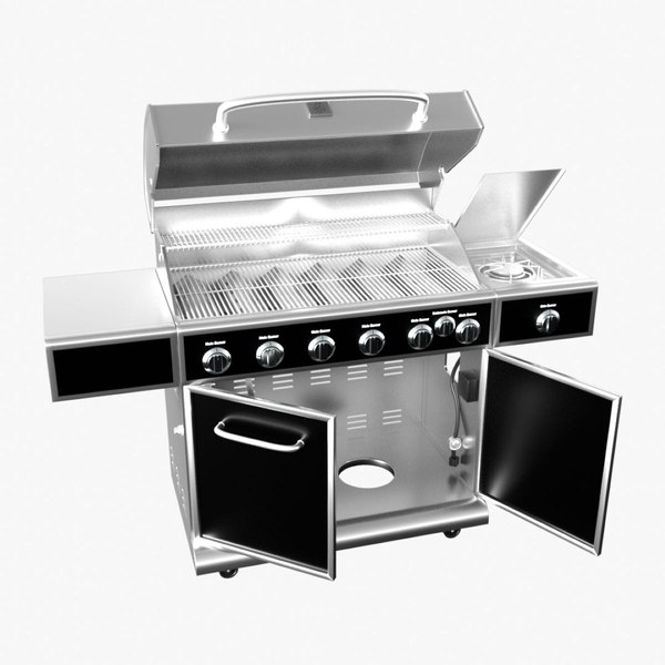 3D model Grill Chrome - TurboSquid 1989639