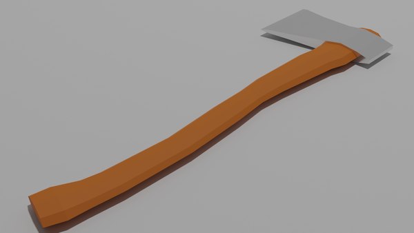 3D Low Poly Axe model - TurboSquid 1798913