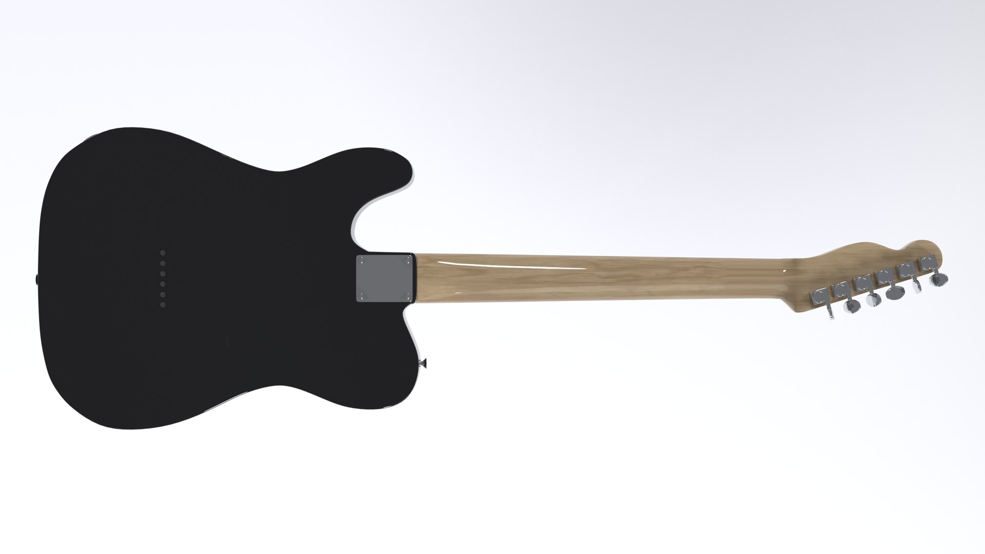 Telecaster Guitar 3D Model - TurboSquid 1981164
