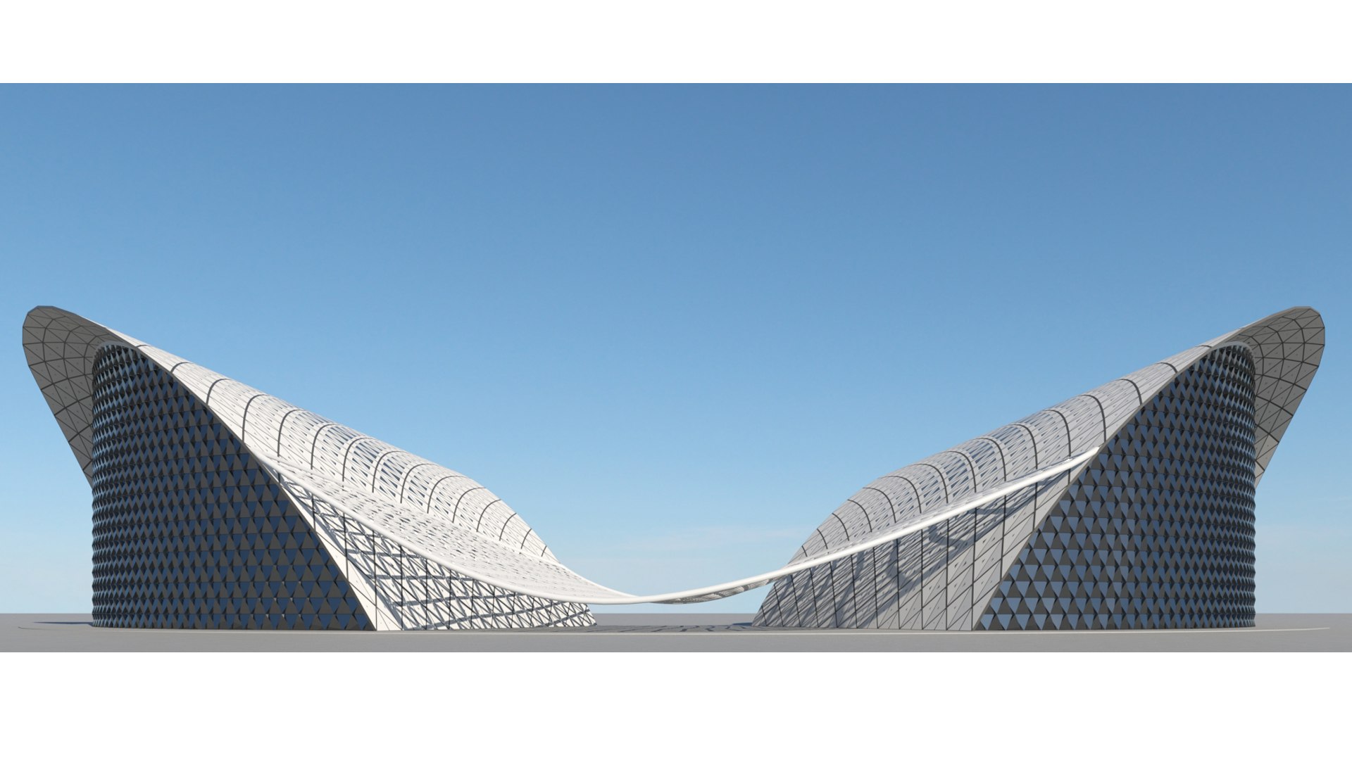 3D Modern Commercial Building Model - TurboSquid 2389399