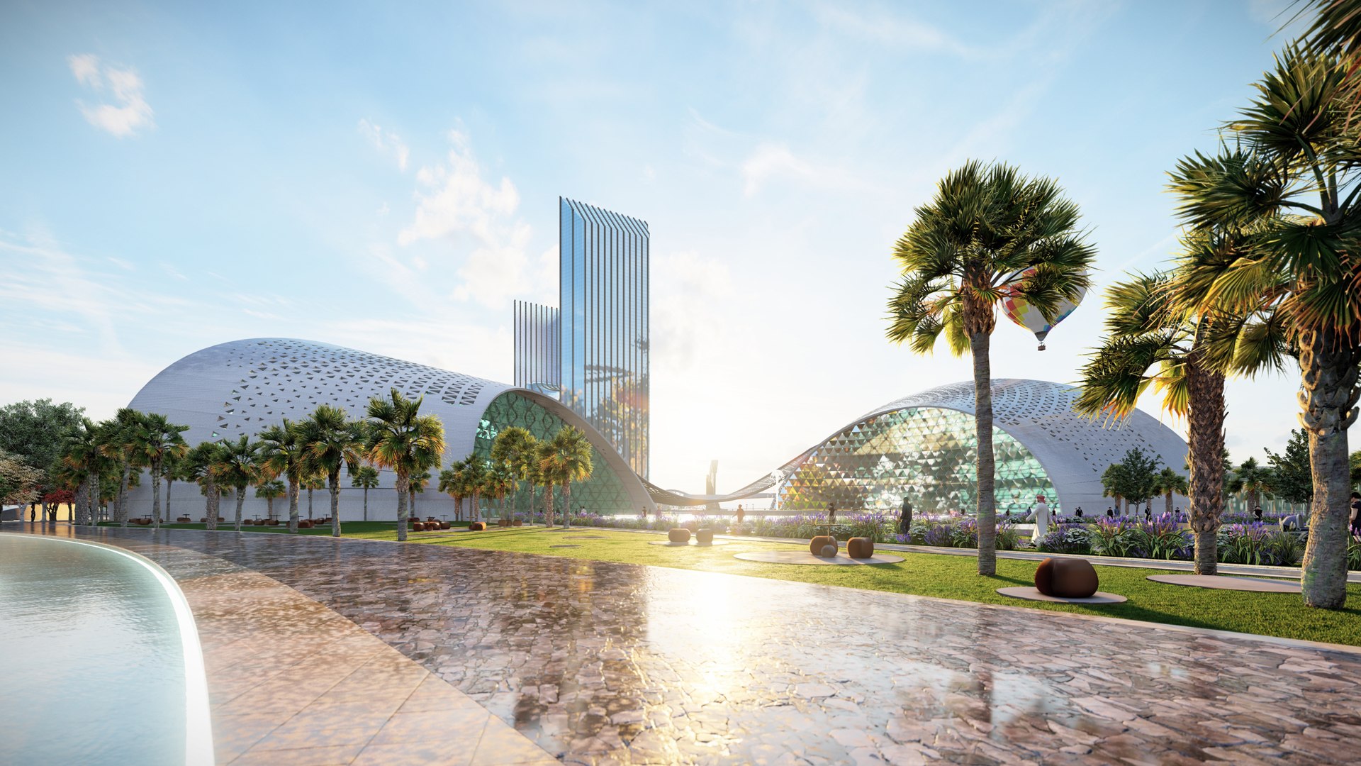 3D Modern Commercial Building Model - TurboSquid 2389399