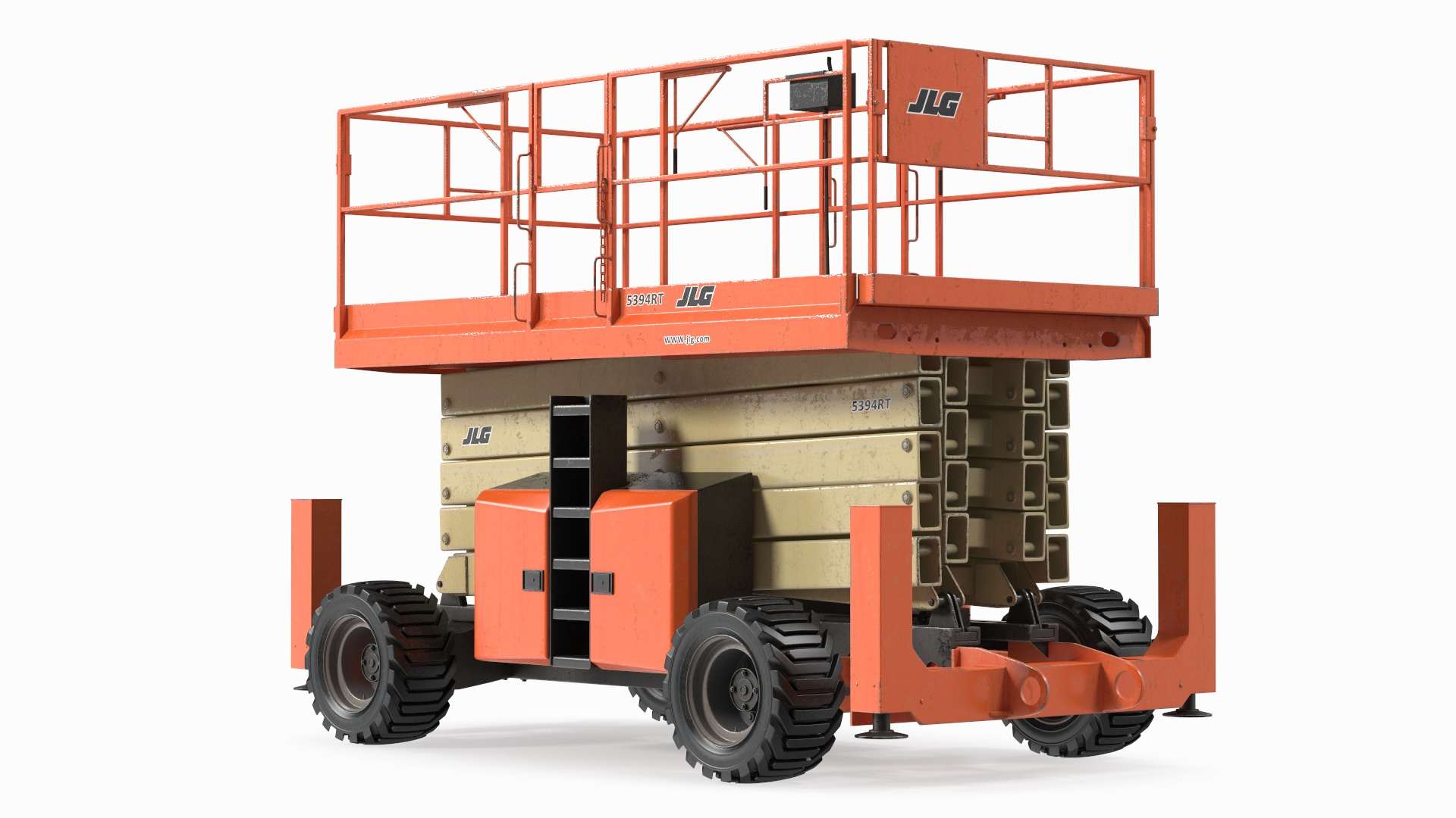 3D JLG Scissor Lift 5394RT - TurboSquid 2229461