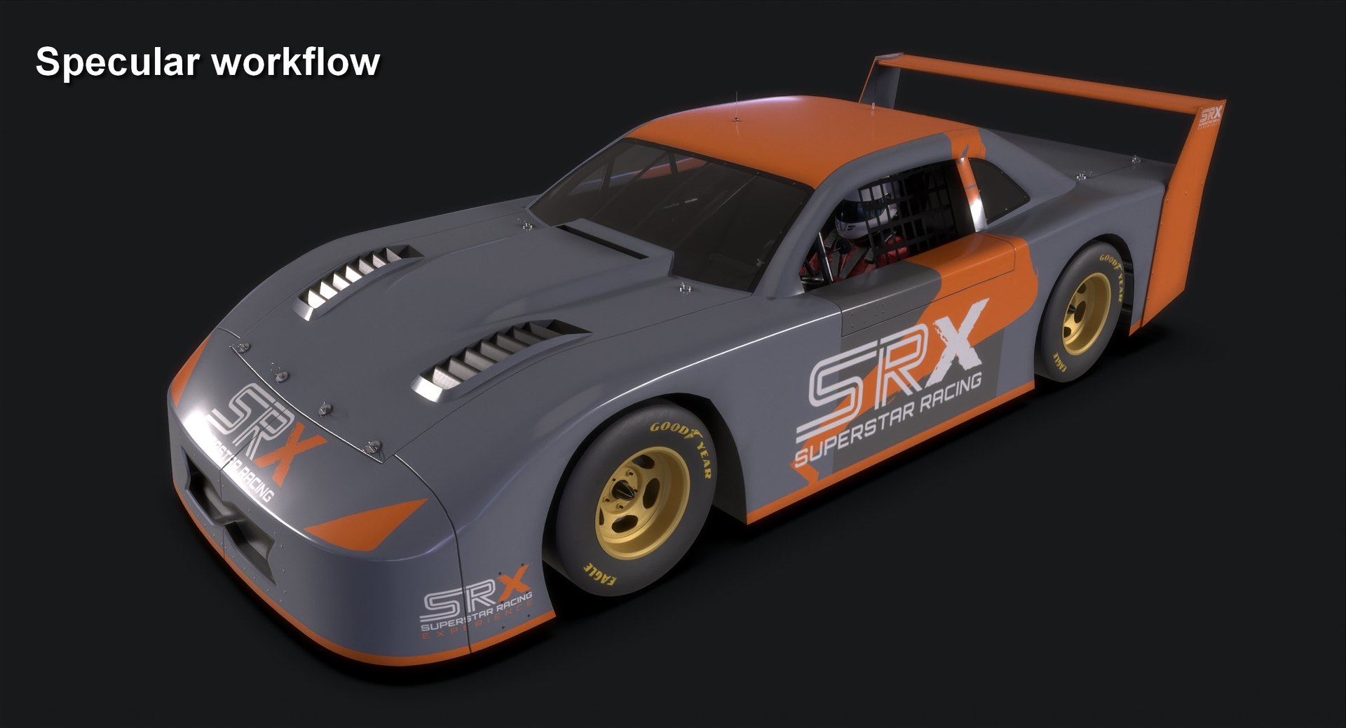 3D SRX 2022 Superstar Racing Experience Series Race Car - TurboSquid ...