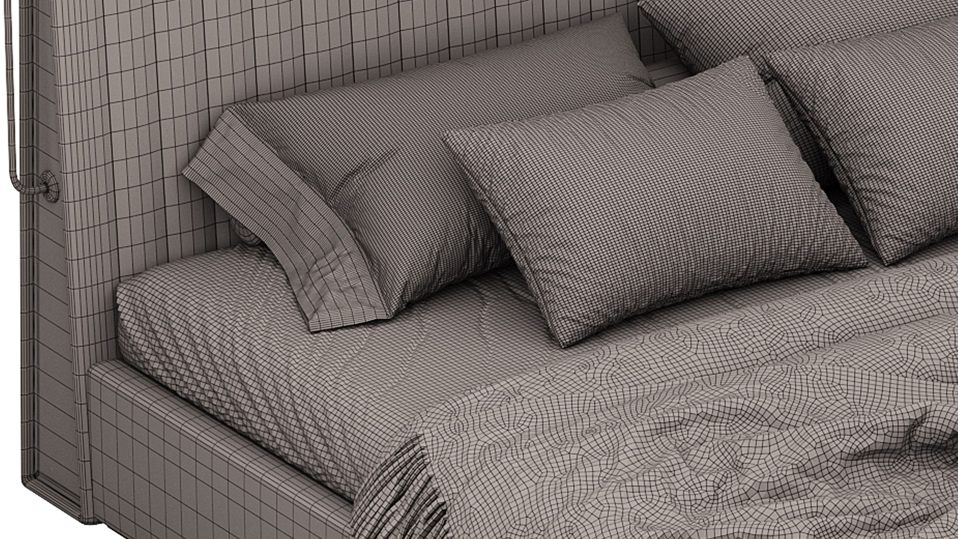 3D Model BED RIVERS - TurboSquid 2377185