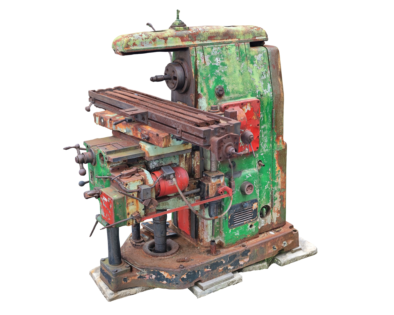 3D Old Factory Machine Model - TurboSquid 1905549