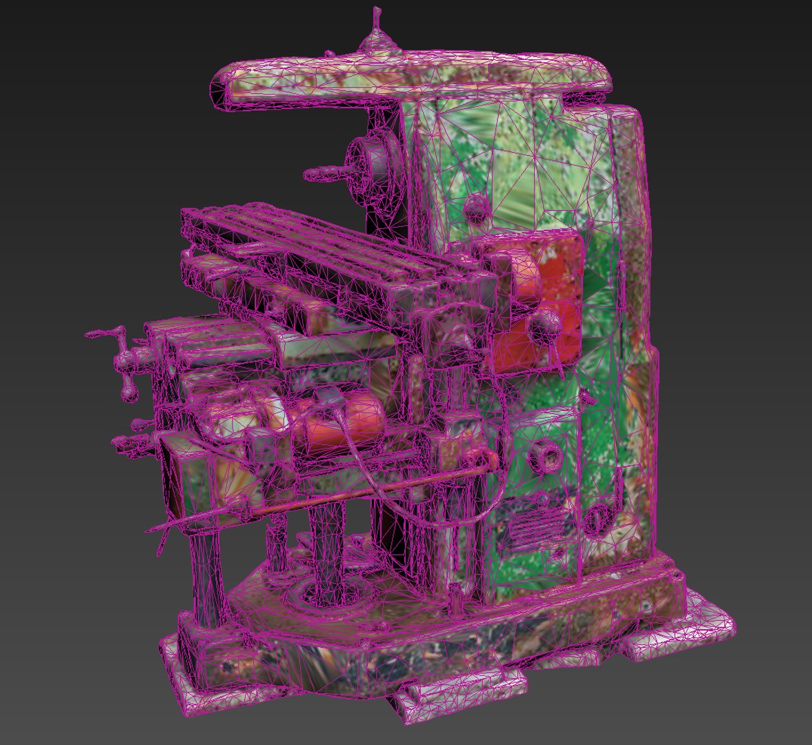 3D Old Factory Machine Model - TurboSquid 1905549