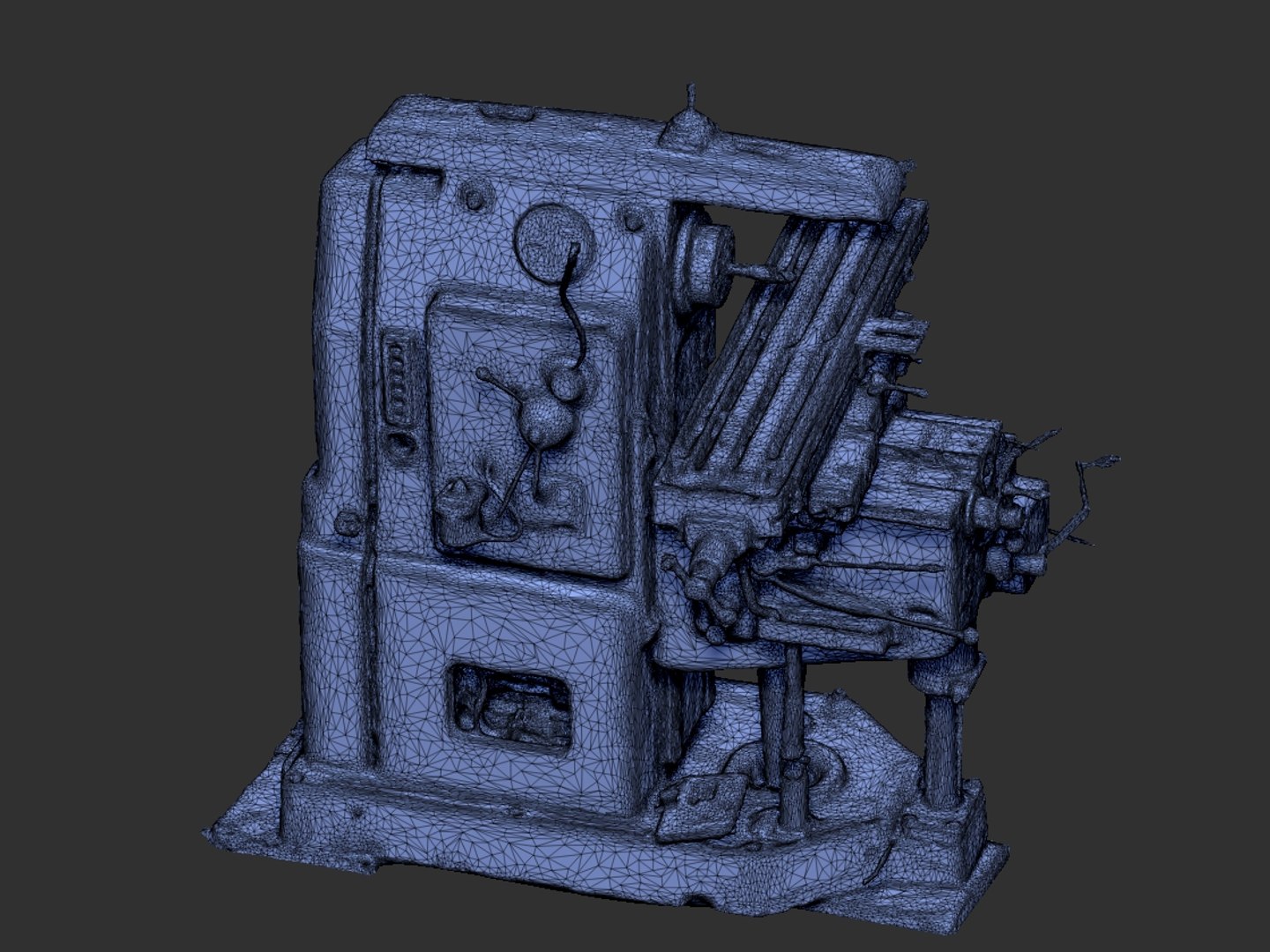 3D Old Factory Machine Model - TurboSquid 1905549
