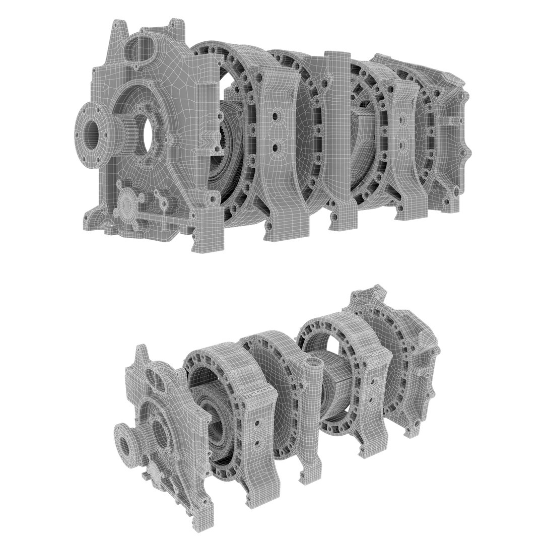 3D Model Engine - TurboSquid 1246978