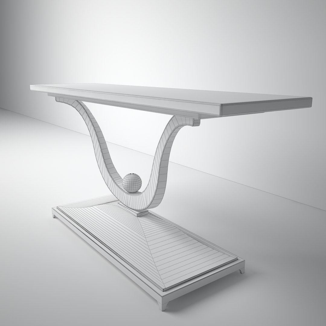 3d Max Fontaine Console-christopher Guy