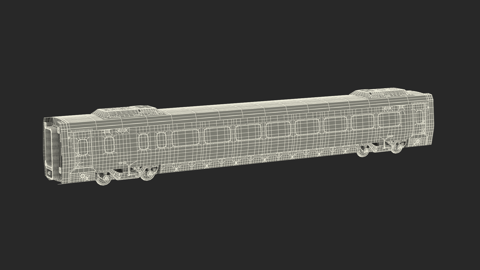 3D Model Acela Express Coach Rigged - TurboSquid 1444073