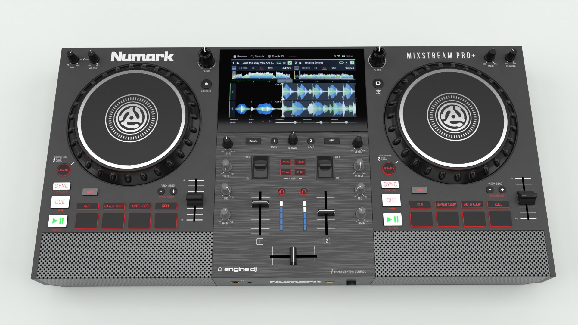 3D Standalone Streaming DJ Controller Numark Mixstream Pro Model ...