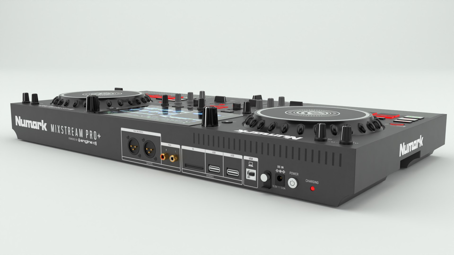 3D Standalone Streaming DJ Controller Numark Mixstream Pro Model ...