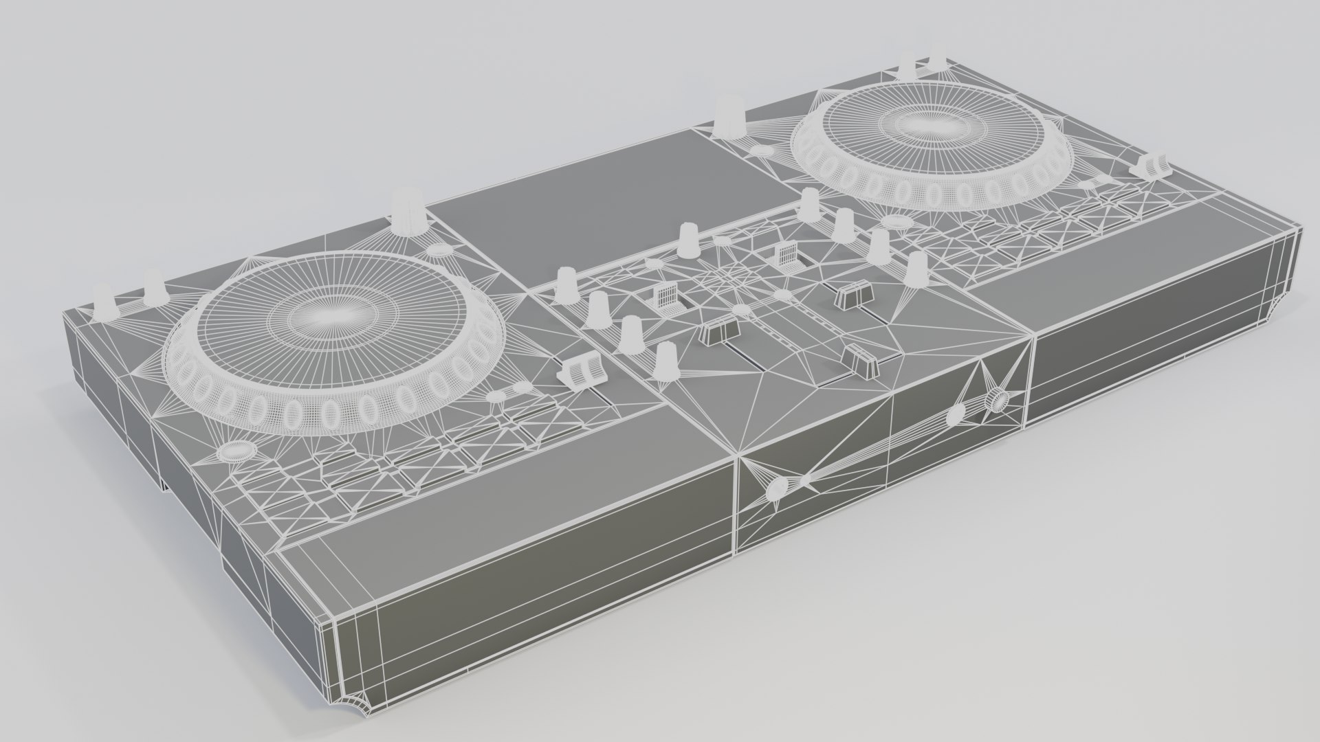 3D Standalone Streaming DJ Controller Numark Mixstream Pro Model ...