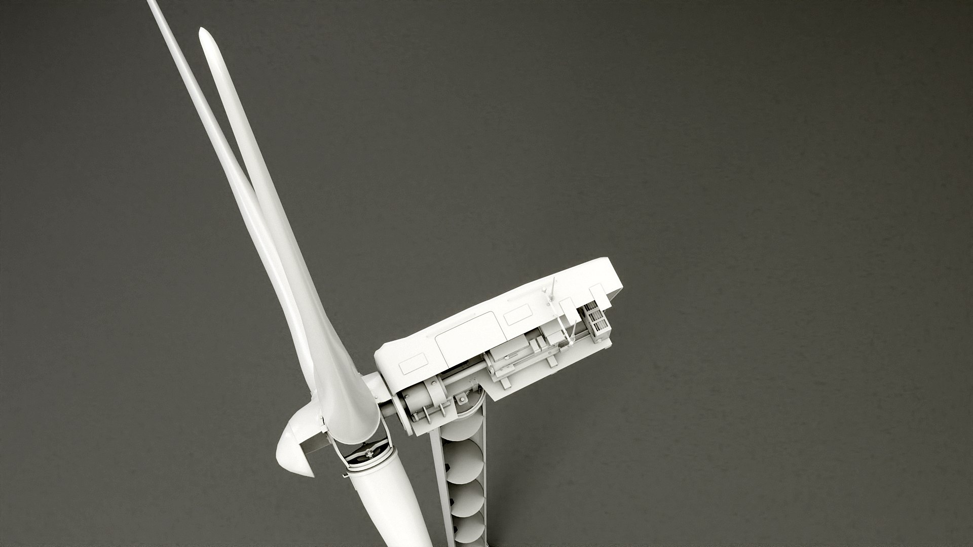 Offshore Wind Turbine Cutaway No Materials 3D Model - TurboSquid 2187302