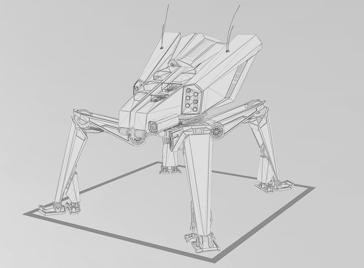 3D model ARAK mech - TurboSquid 1725377
