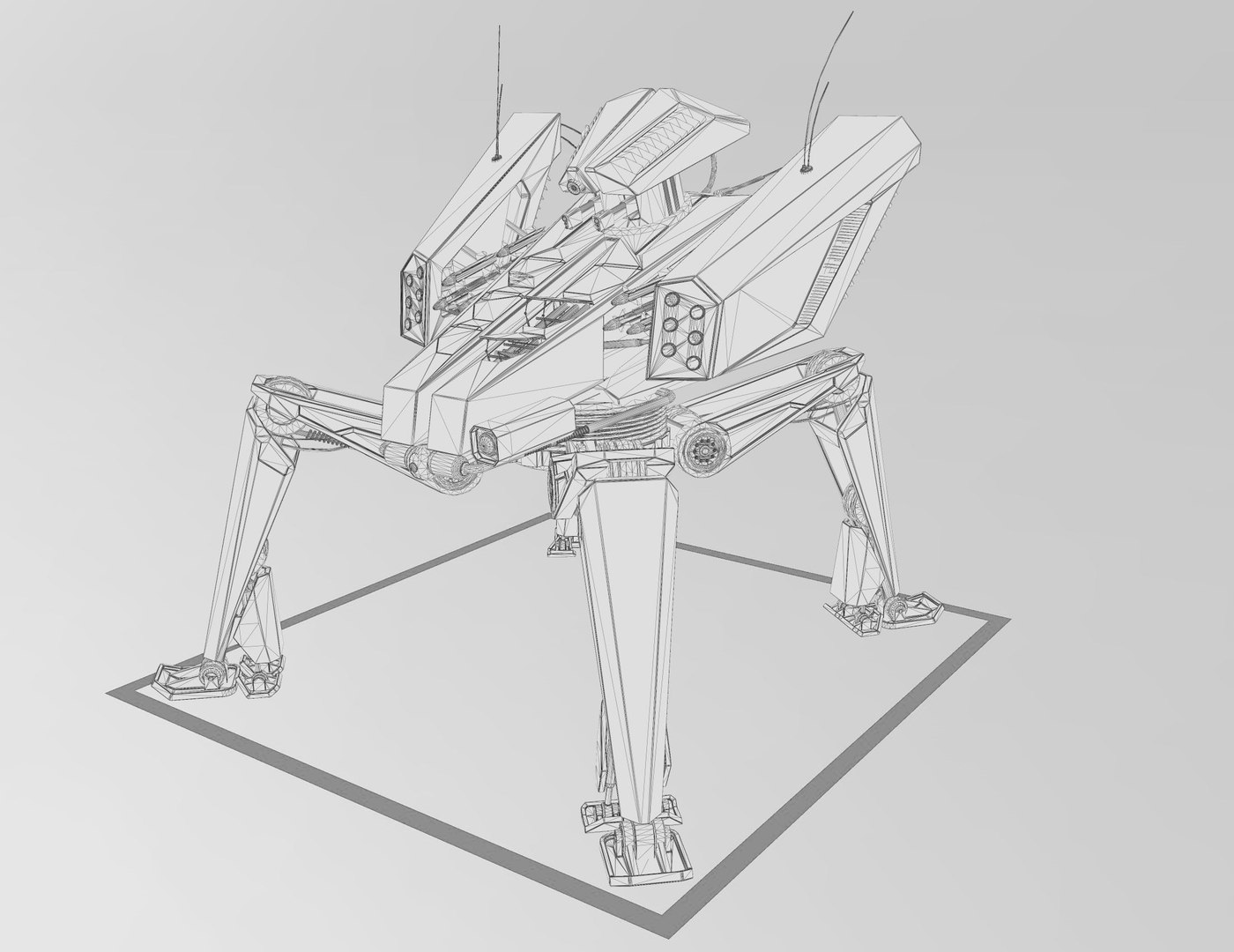 3D model ARAK mech - TurboSquid 1725377