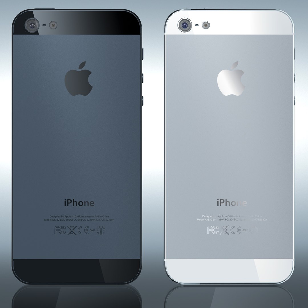 3d Iphone 5 Phone Model