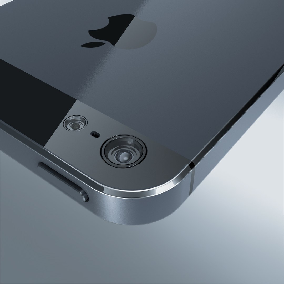 3d Iphone 5 Phone Model