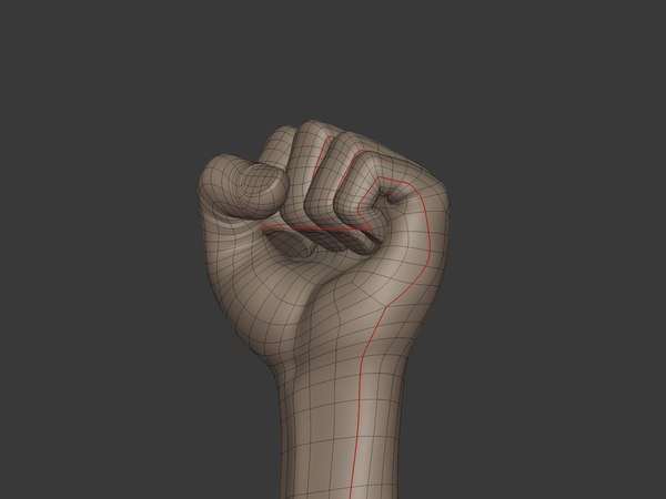 modelo 3d Mano de dibujos animados - TurboSquid 1744675