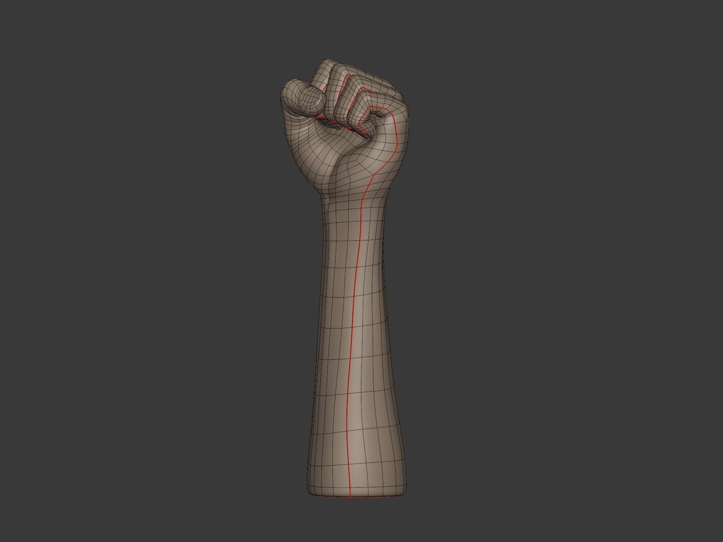 Cartoon Hand 3D Model - TurboSquid 1744675
