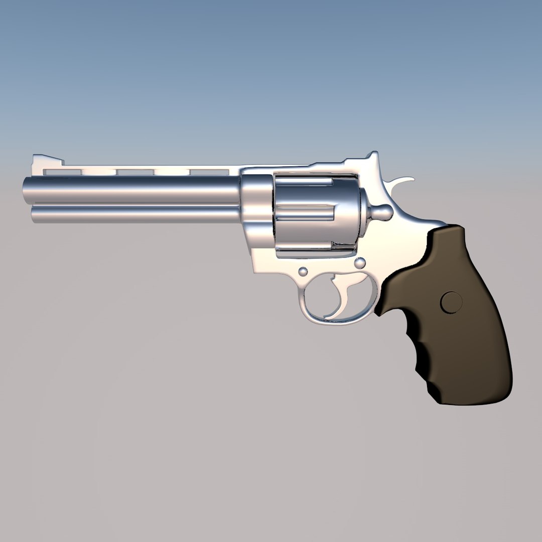 3D Revolver Magnum - TurboSquid 1252016