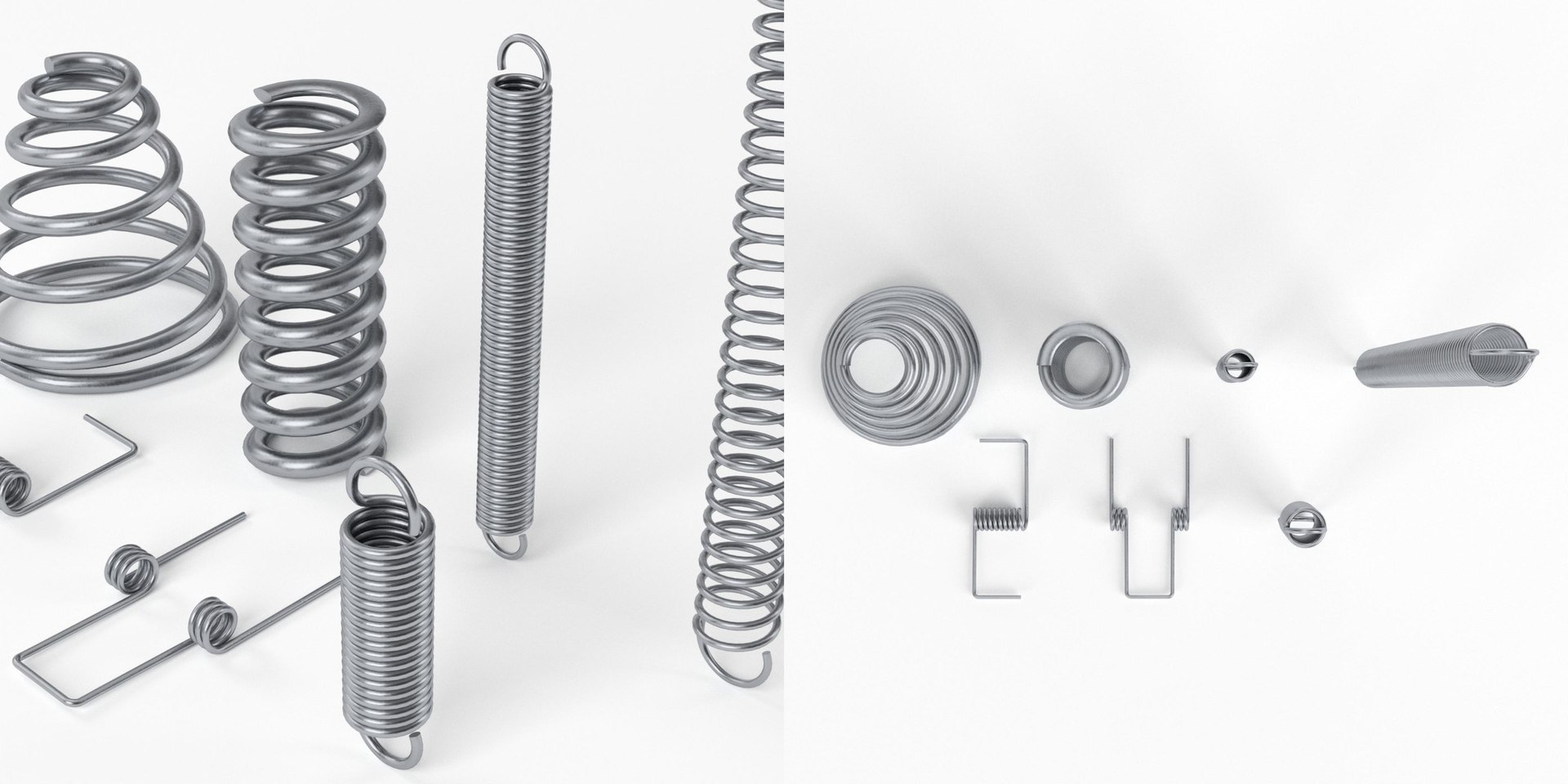 3D Hardware Springs - TurboSquid 1451911