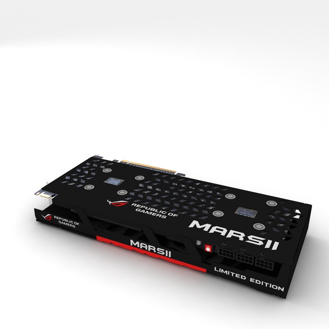 3d Model Asus Mars Ii Limited