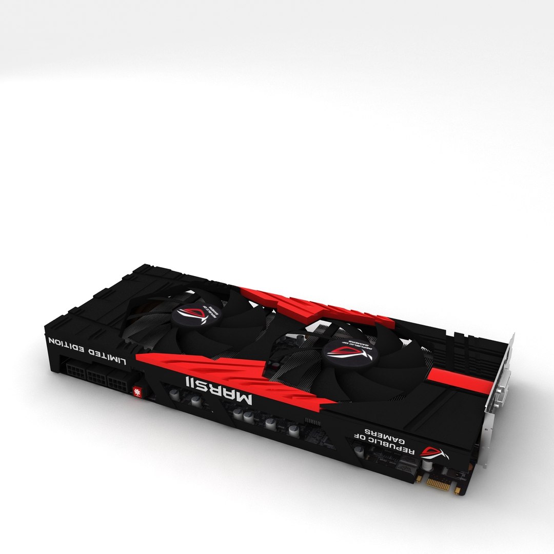 3d Model Asus Mars Ii Limited