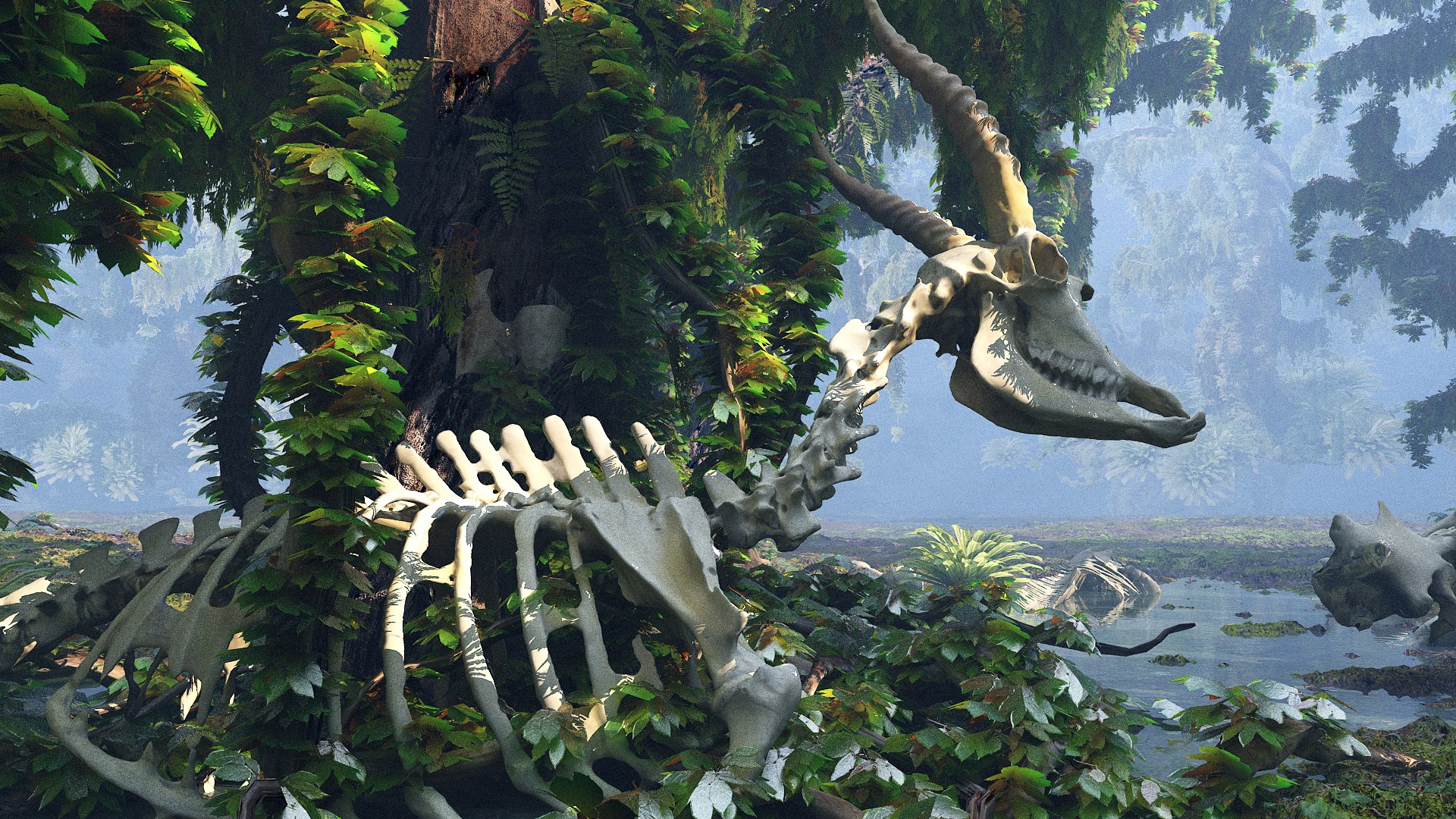 Jurassic Jungle 3D - TurboSquid 1920869