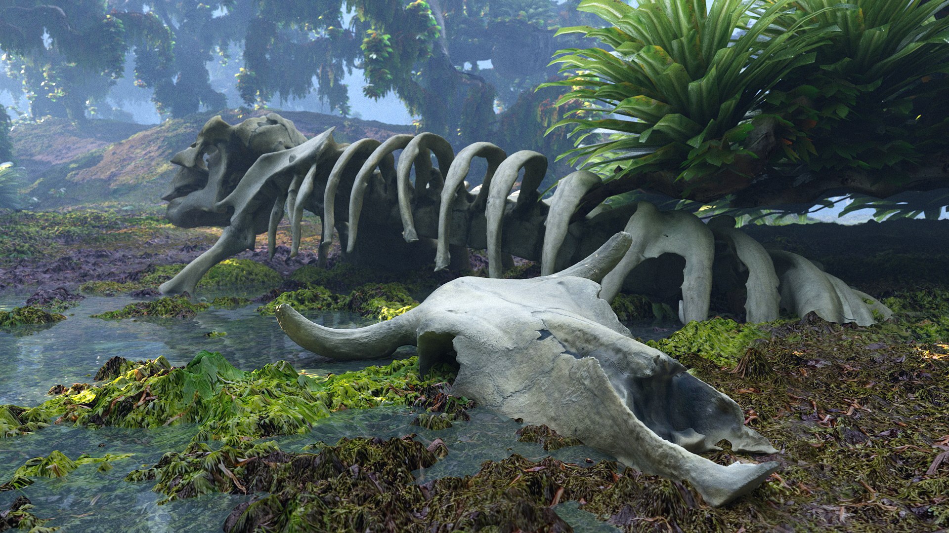 Jurassic Jungle 3D - TurboSquid 1920869