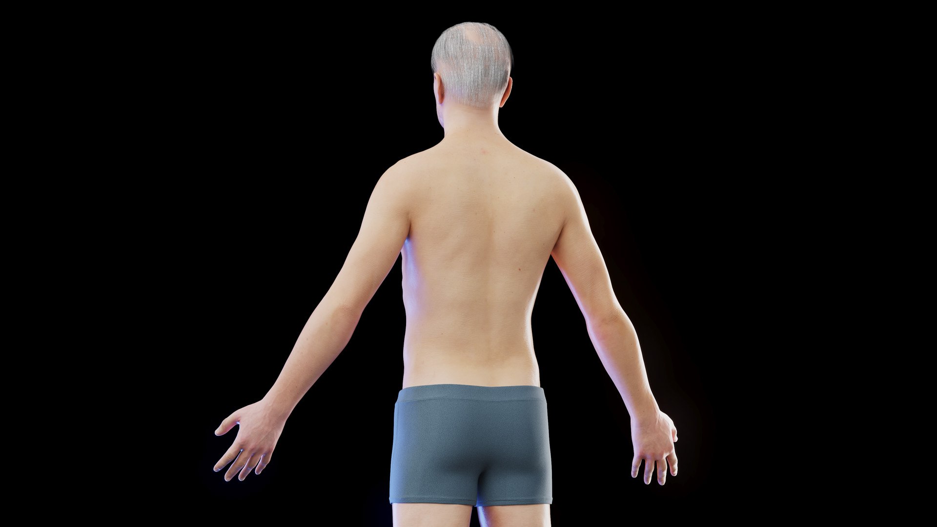 3D Human Anatomy Elder Male Body Model - TurboSquid 2025530