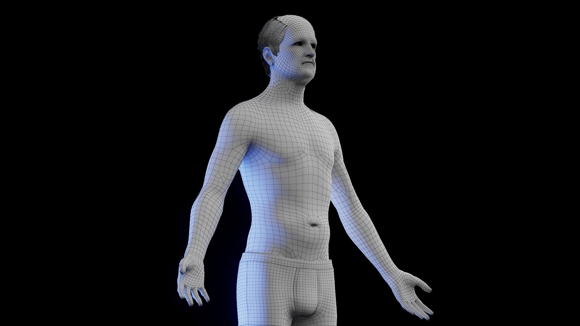 3D Human Anatomy Elder Male Body Model - TurboSquid 2025530