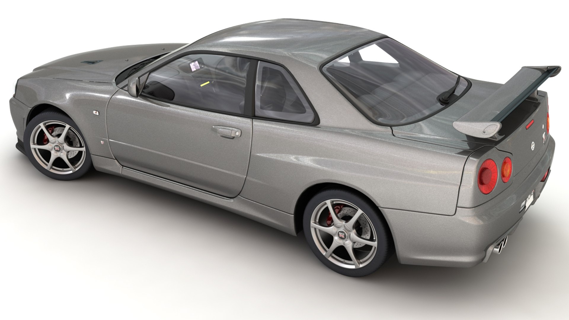 Nissan Skyline Gt-r V-spec 3D Model - TurboSquid 1187351