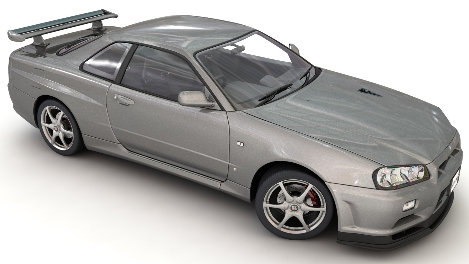 Nissan Skyline Gt-r V-spec 3D Model - TurboSquid 1187351