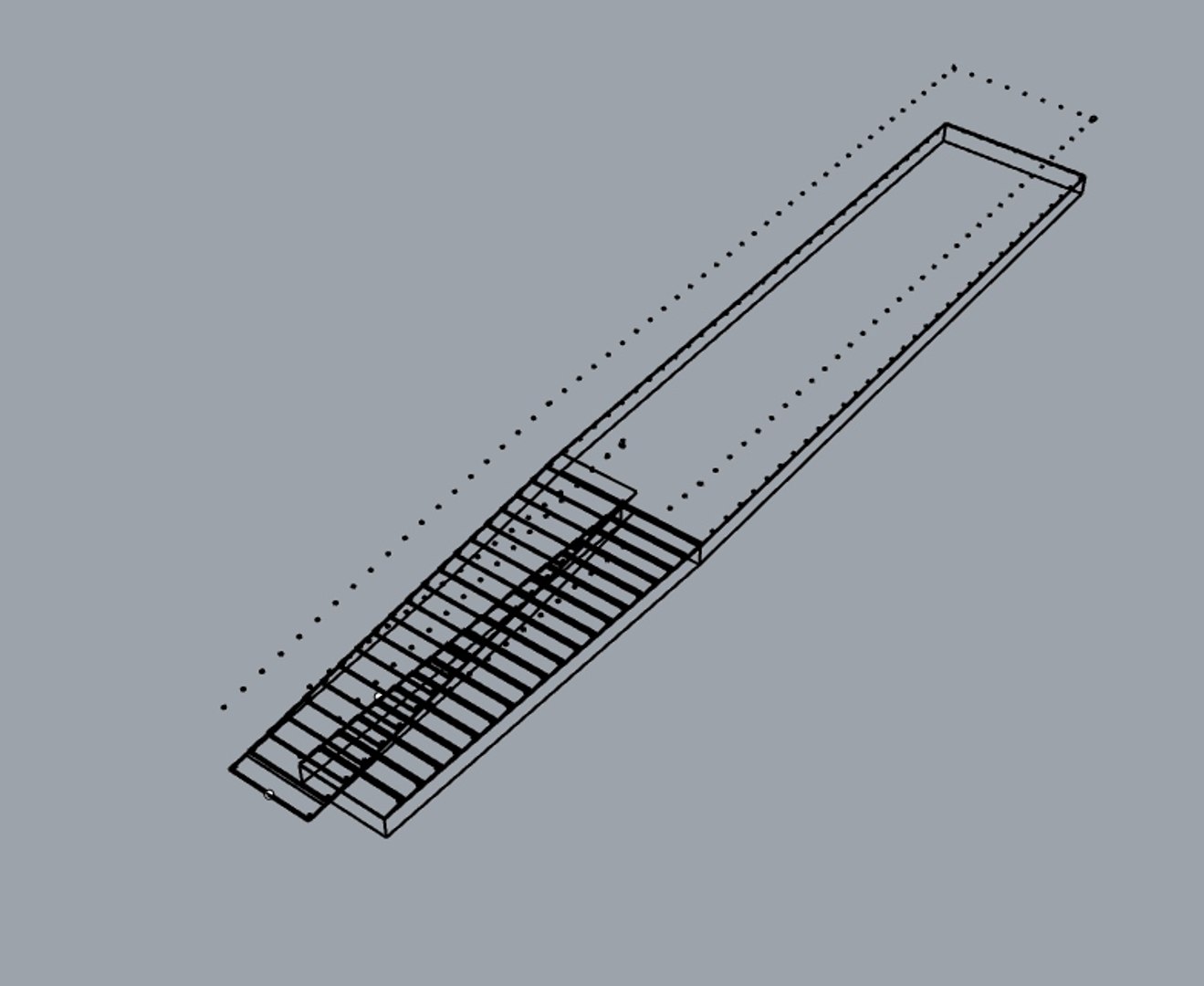 3D Rhino Parametric Stair - TurboSquid 1603084