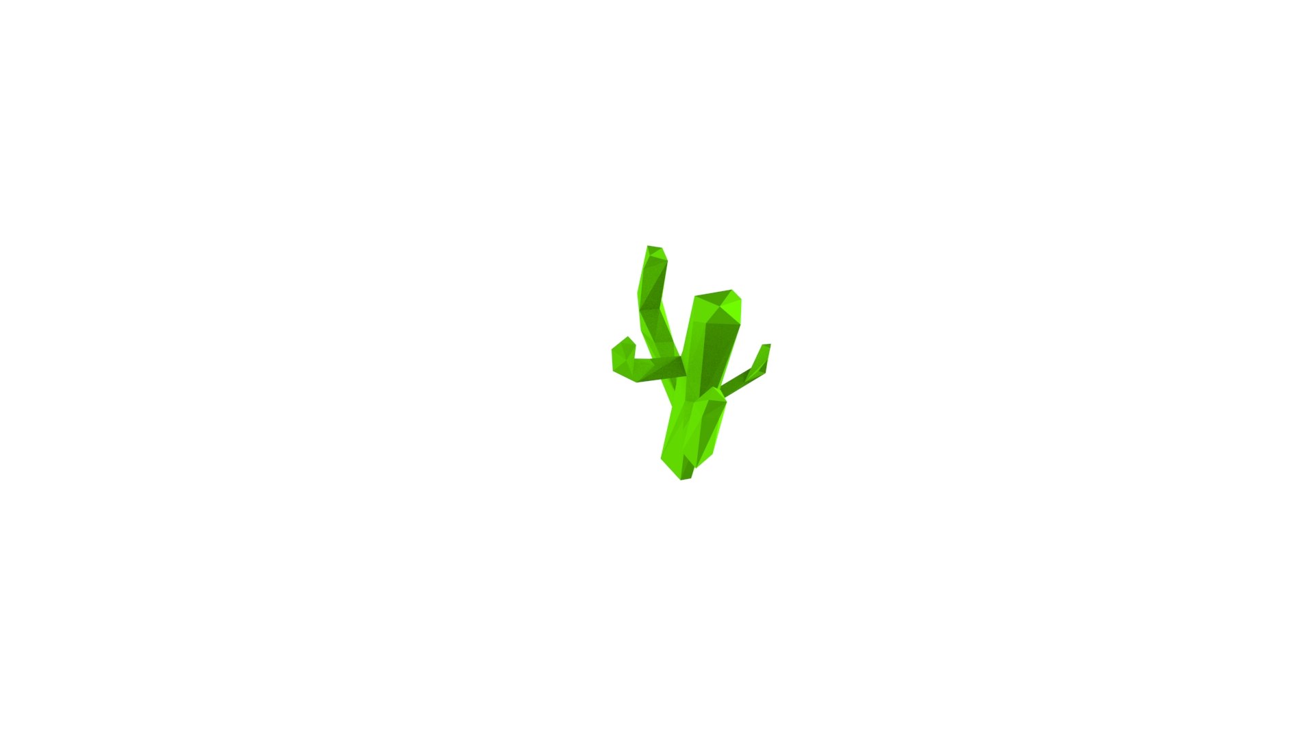 Cartoon Cactus Plant 3D Model - TurboSquid 2494714
