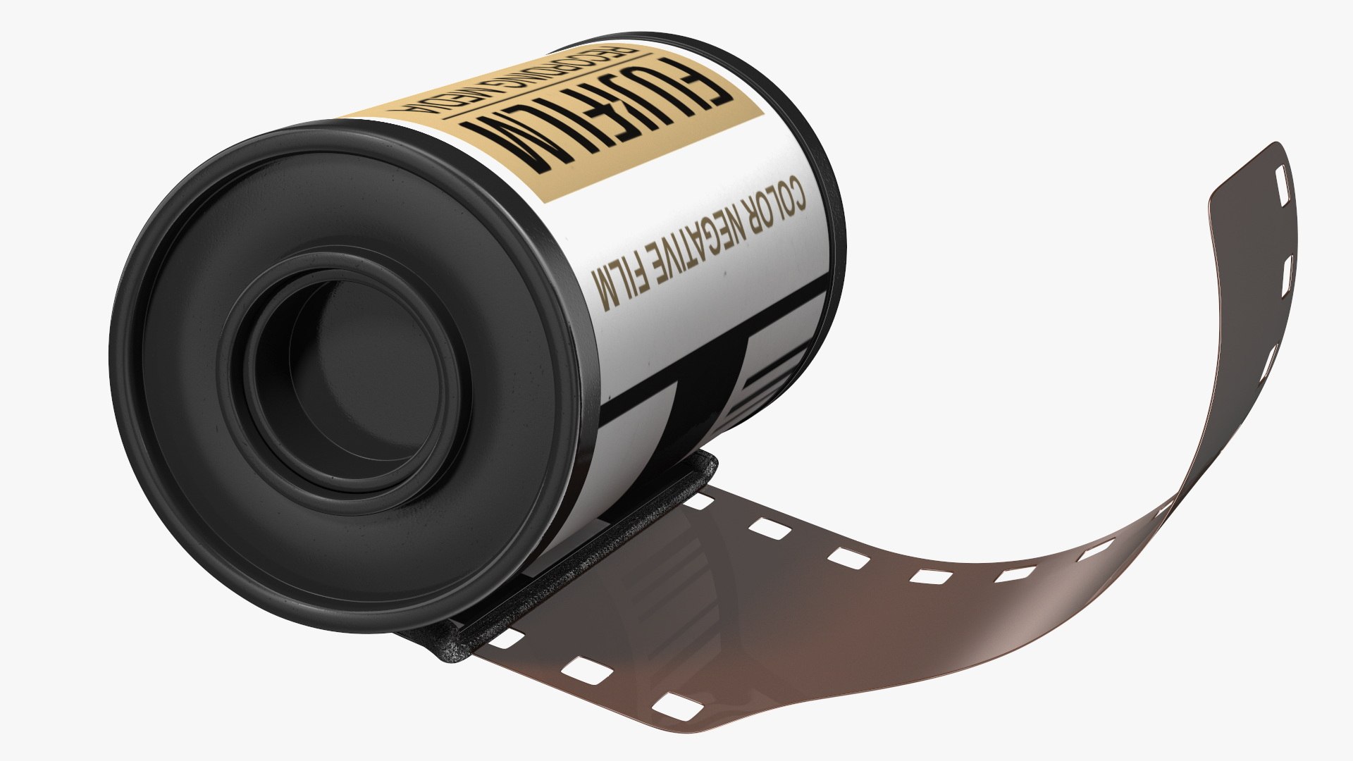 Color Negative Film 200 35mm 3D Model - TurboSquid 2128798