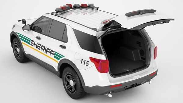 Ford Explorer 2020 Polizei 05 3D-Modell - TurboSquid 1729273