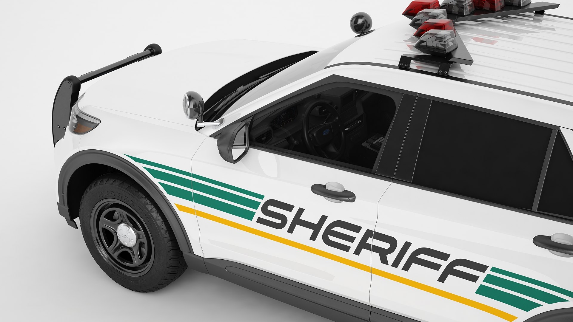 3D Ford Explorer 2020 Police 05 - TurboSquid 1729273