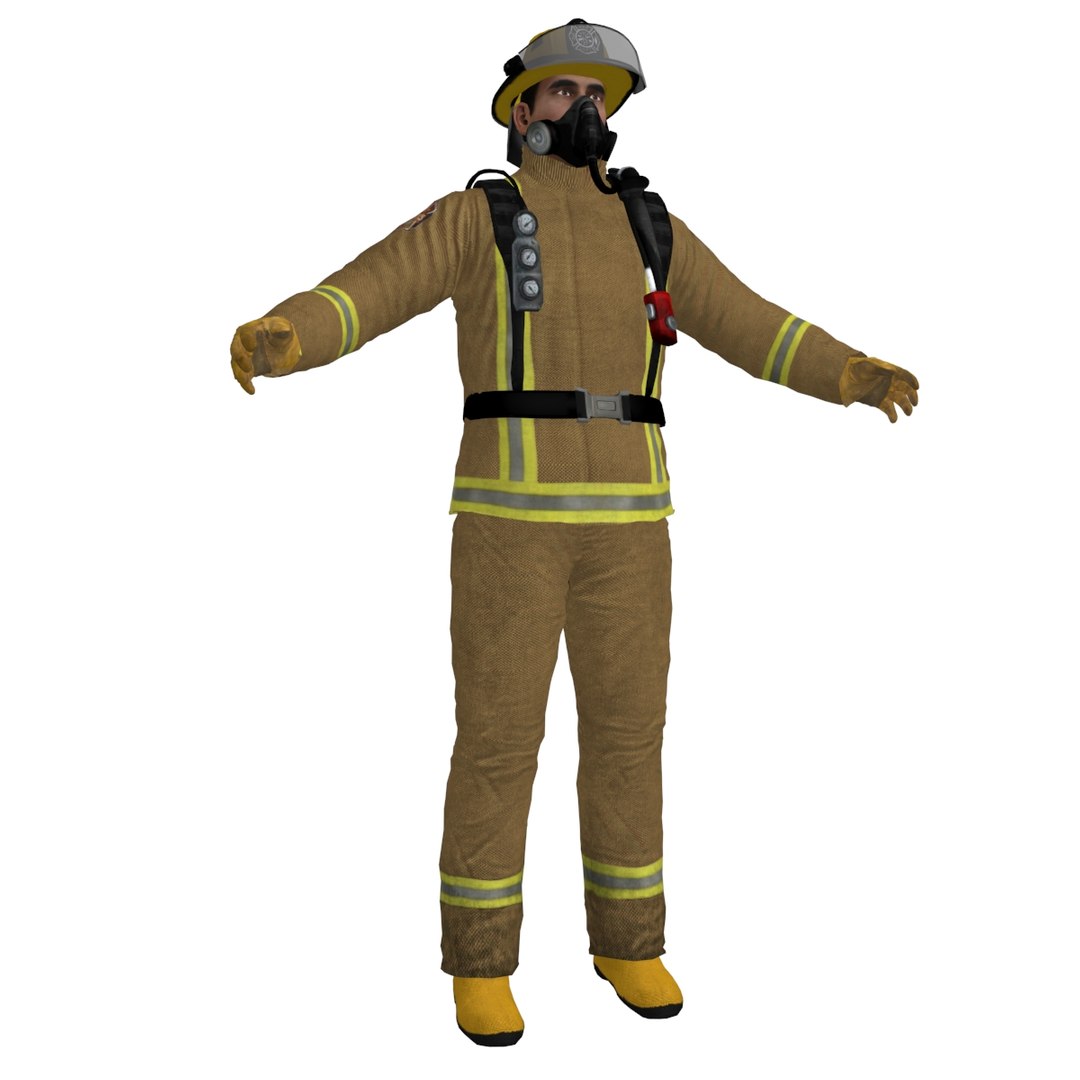 3d Fireman 2