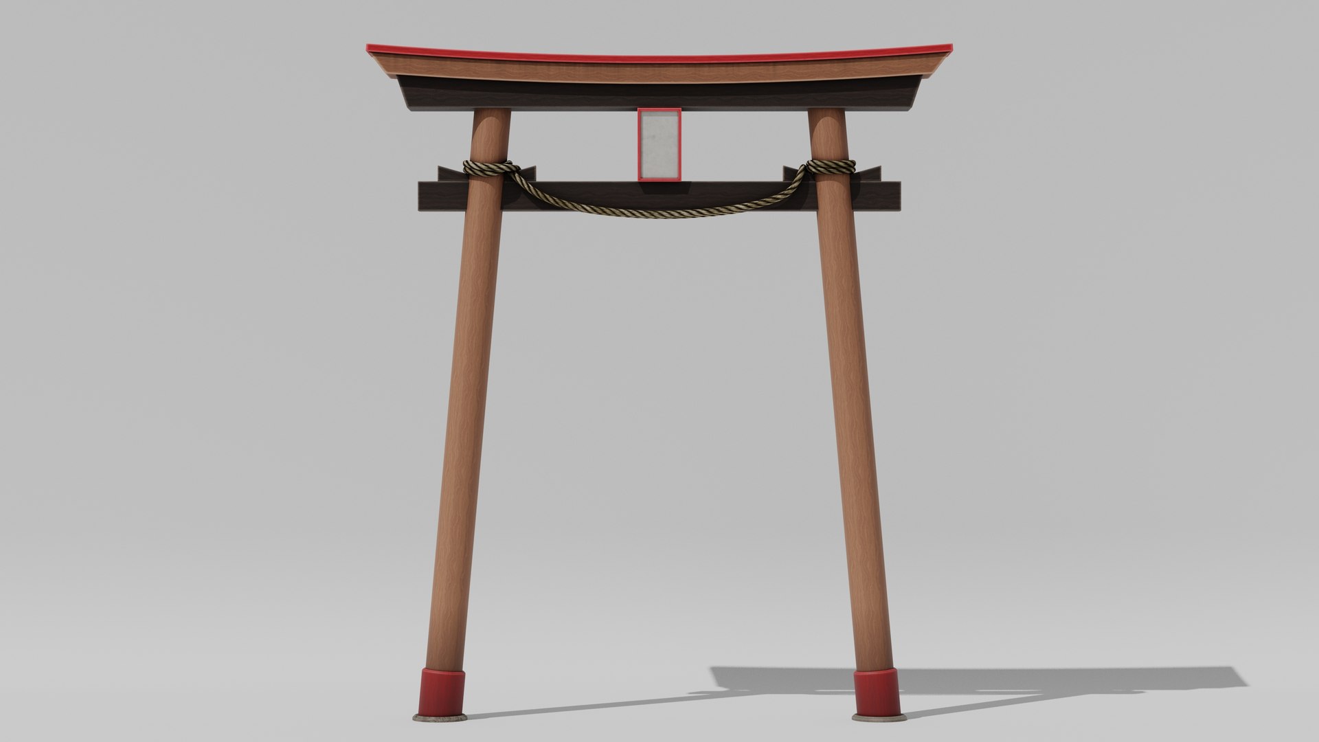 Japanese Furniture Kit - Torii Gate 3D Model - TurboSquid 1955875
