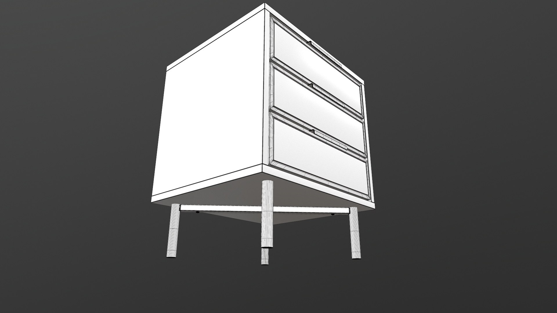 3D Side Table Model - TurboSquid 1939327