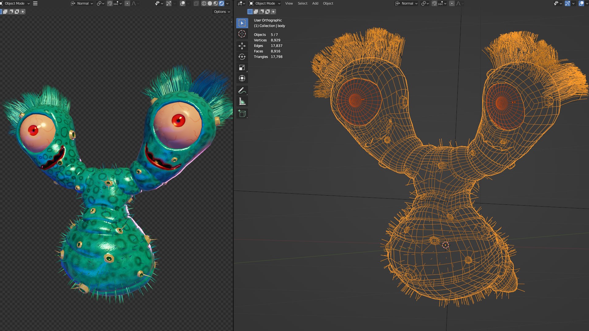 3D Microbe 5 - TurboSquid 2013316