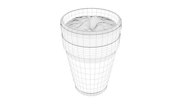 3D lean cup model - TurboSquid 1470704