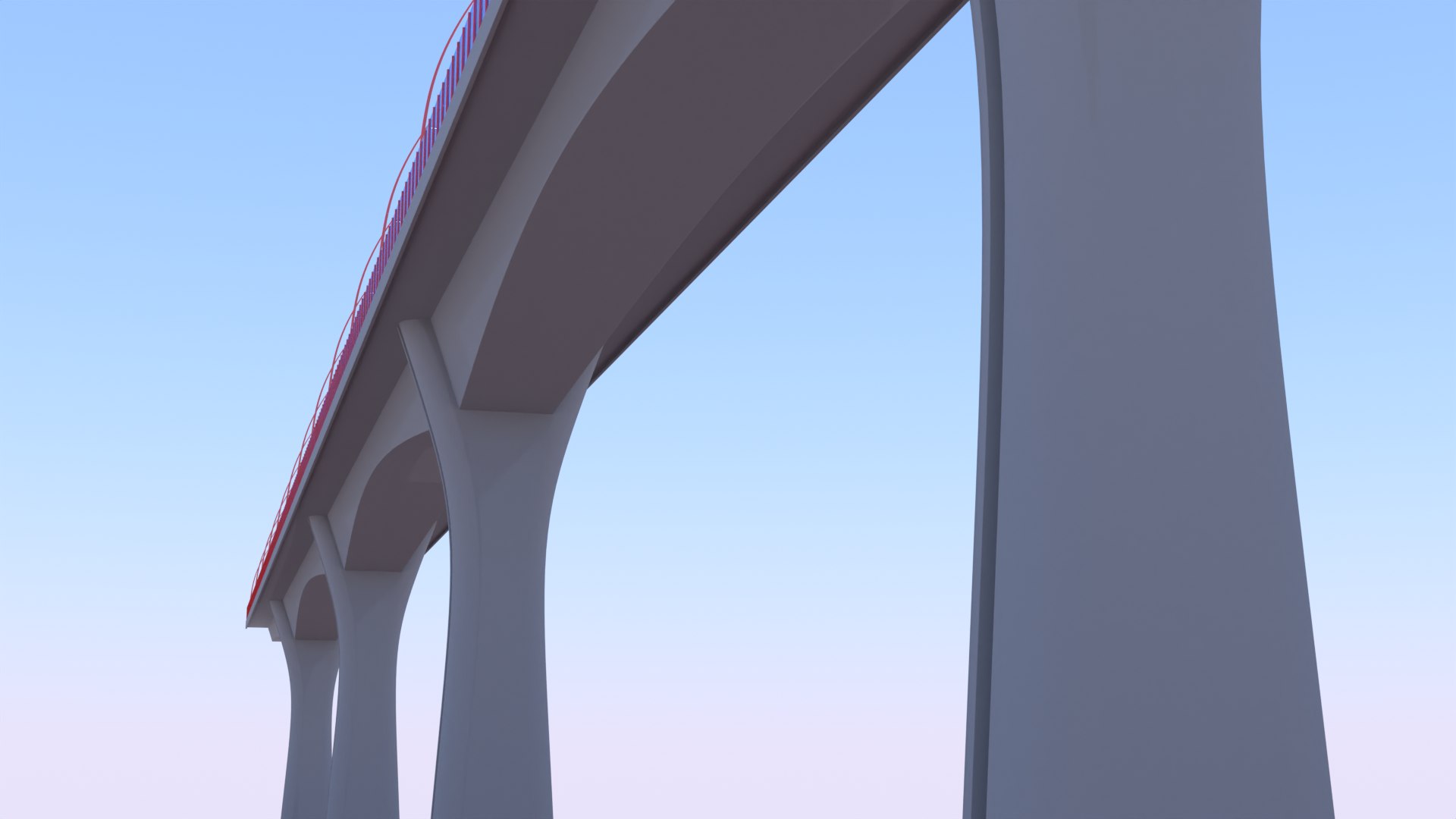3D Road Bridge With Cars 2023 Model - TurboSquid 2097254