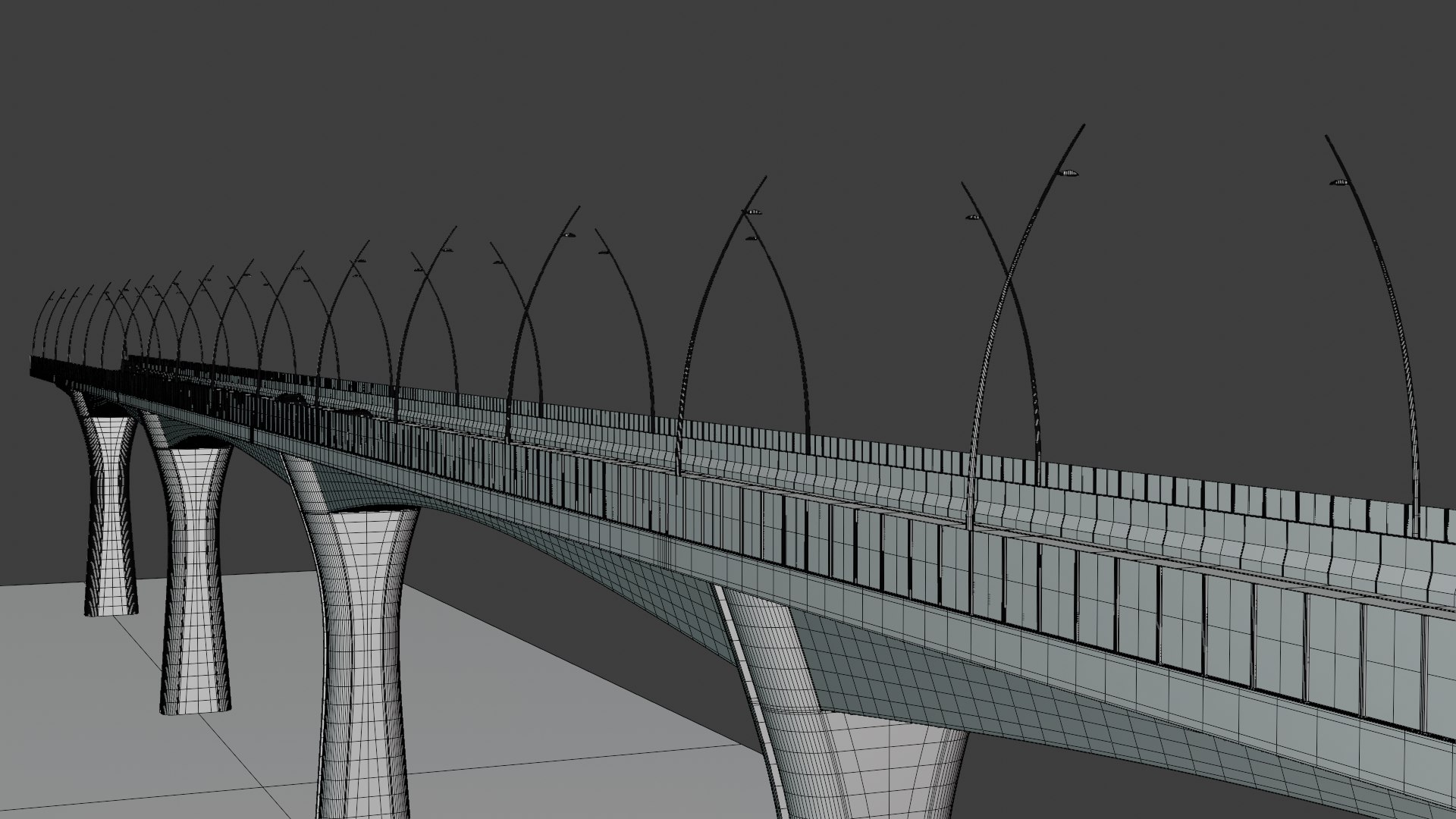 3D Road Bridge With Cars 2023 Model - TurboSquid 2097254